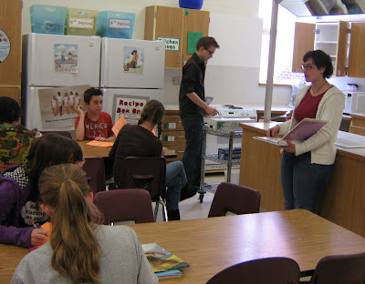 Springville Junior High School News: Amazing Foods Teacher at SJHS