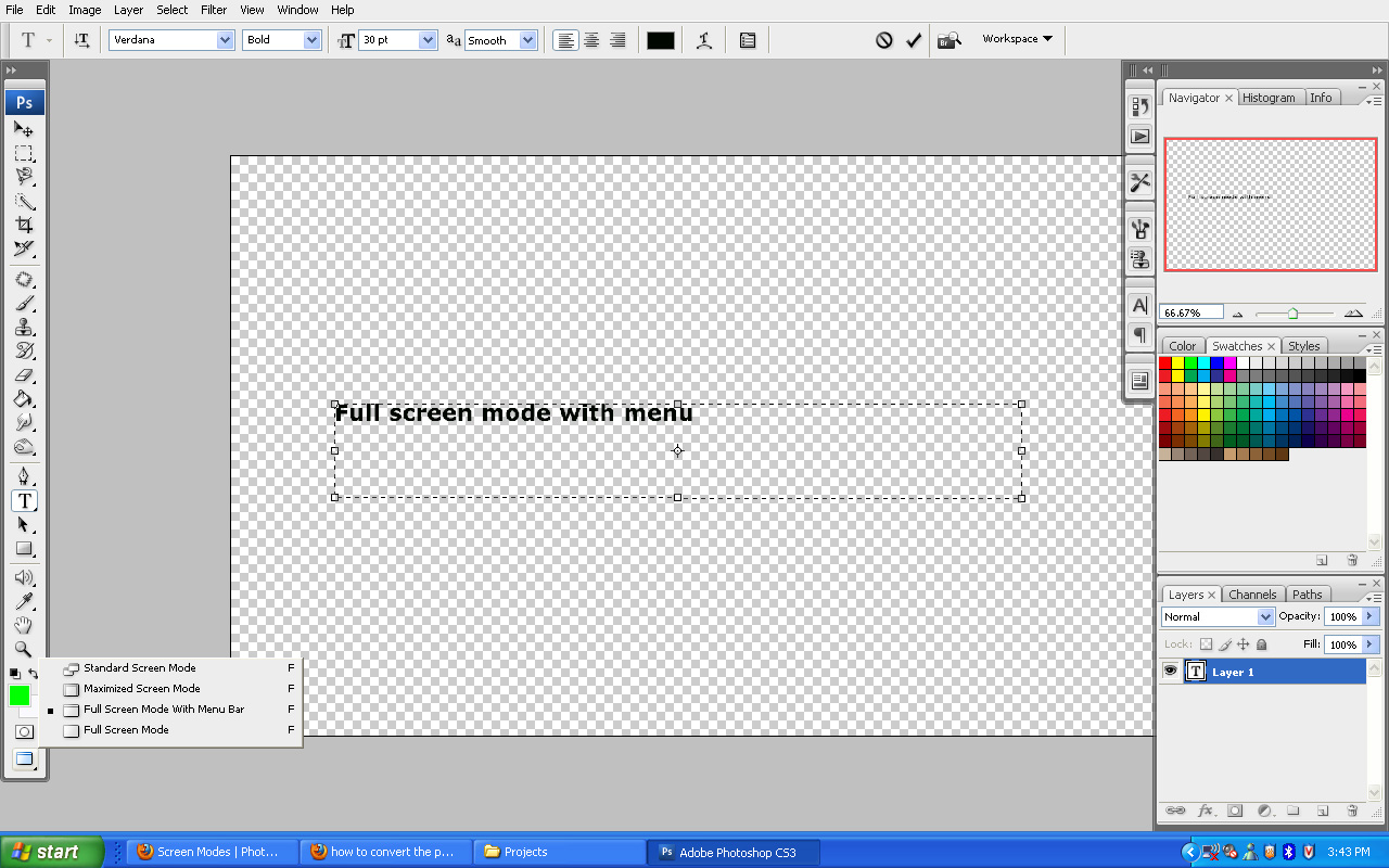 Start Learning and Show your talent to the World: Various Screen Modes ...