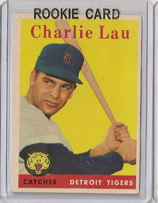 every braves rookie: Charlie Lau, 1958 Topps