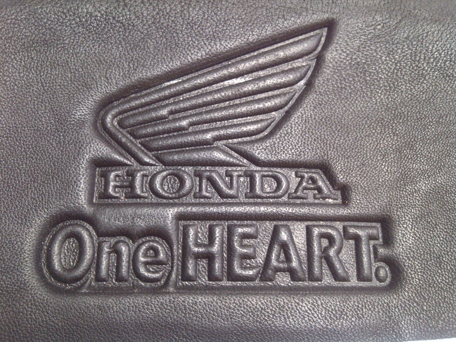 Honda - One Heart leather patch
