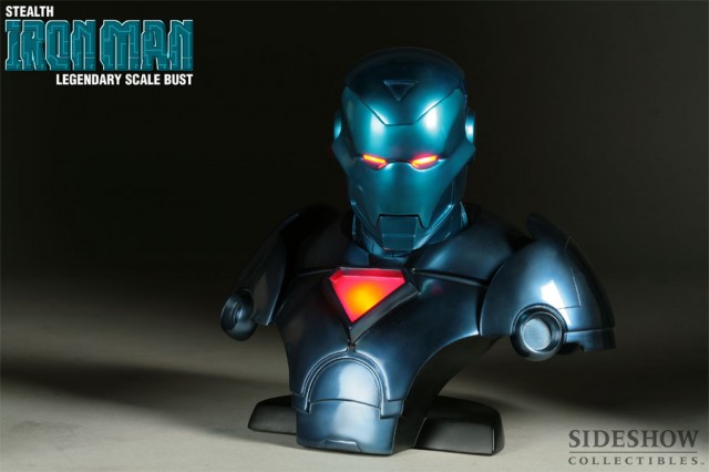 EVERY COMICS: [MERCHANDISING] - STEALTH IRON MAN, un buste chez Sideshow