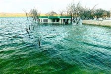 Soy Riero: El lago Azuei, de Haití, anega ciudad de Jimaní