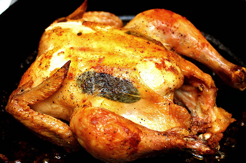 Pollastre a l'ast (pollo asado, Cataluña)