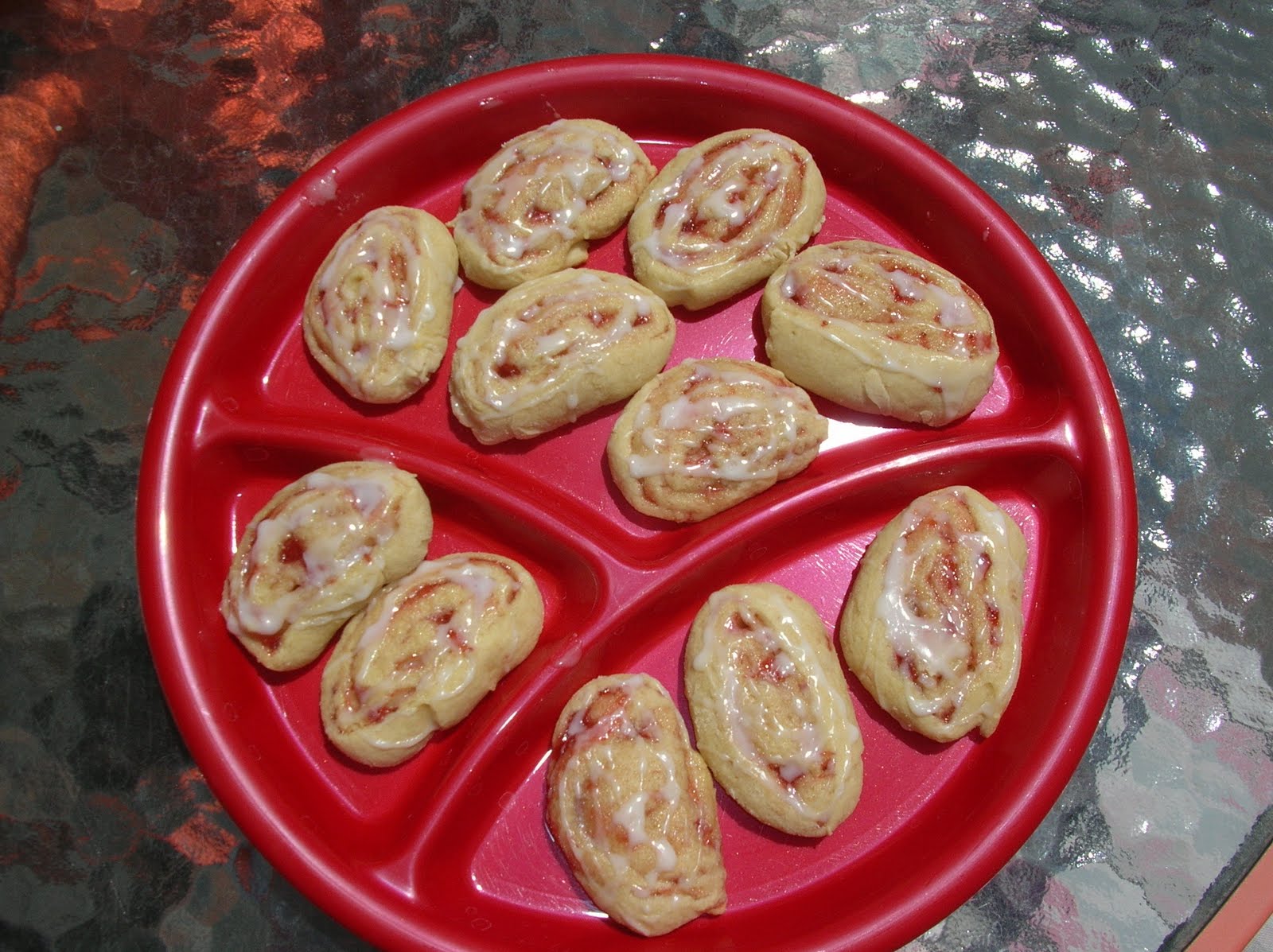 A Year of Cookies: Cookie Recipe #120 - Mini Strawberry Pinwheels