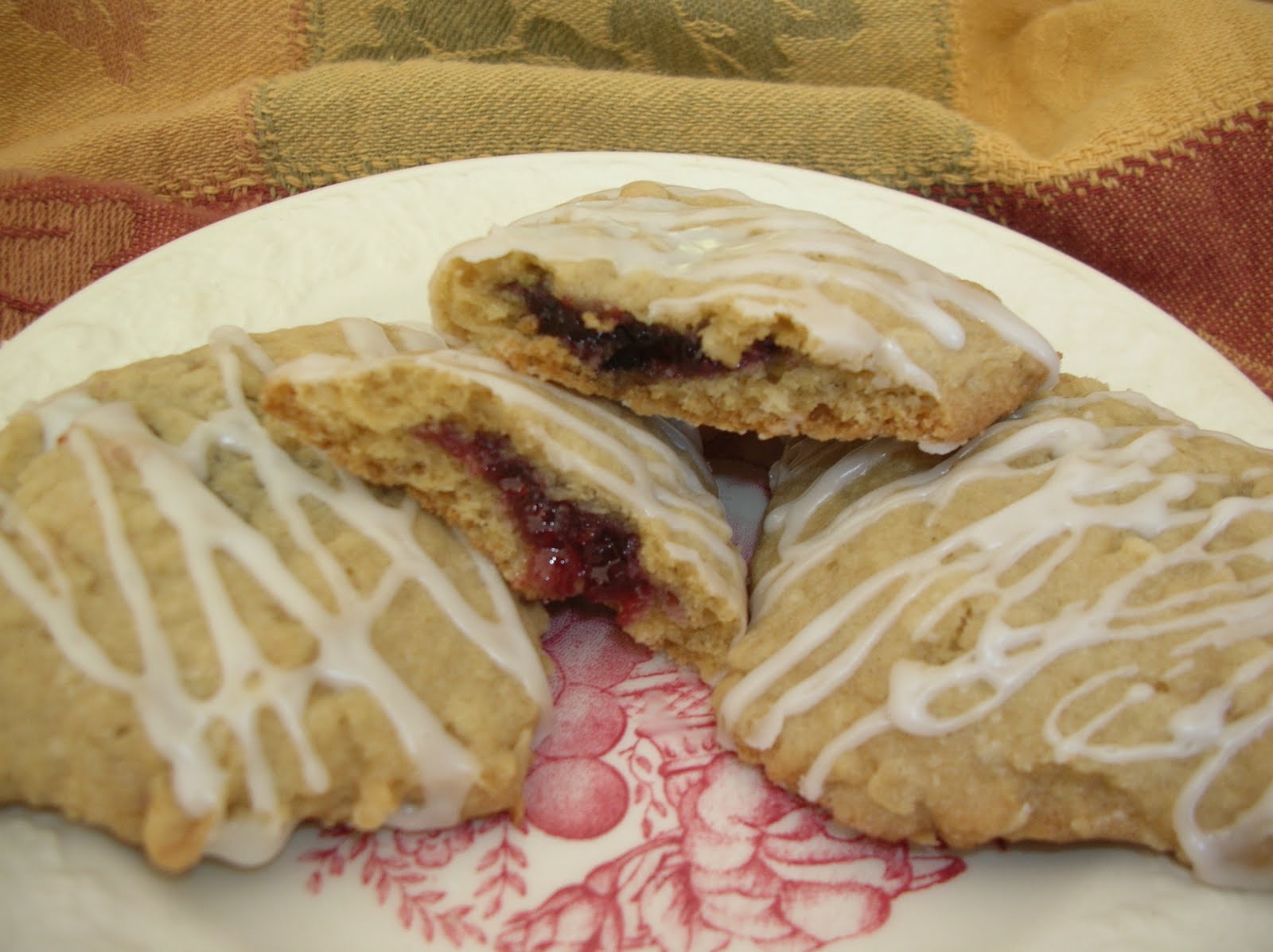 A Year of Cookies: Cookie Recipe #311 - Raspberry Oatmeal Turnovers