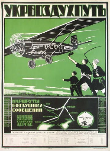 STRANDED KOSMONAUT: Vintage Russian Aviation Posters