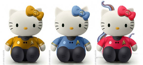 STRANDED KOSMONAUT: Hello Kitty Illustrations by Joseph Senor