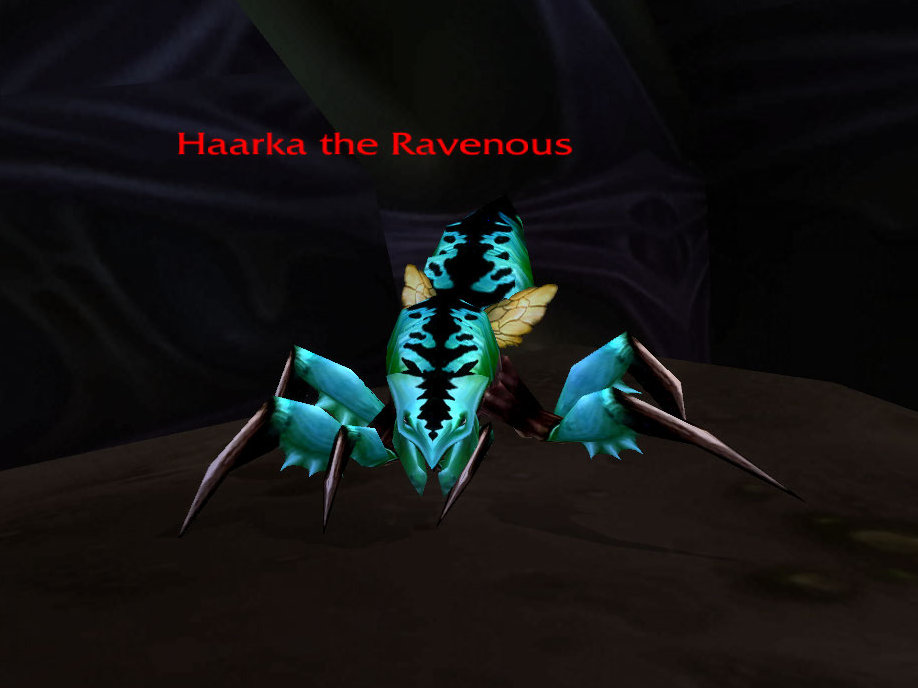 Glimpses of Azeroth: March of the silithid: Haarka the Ravenous
