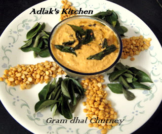 Adlak's Kitchen: GRAM DHAL CHUTNEY