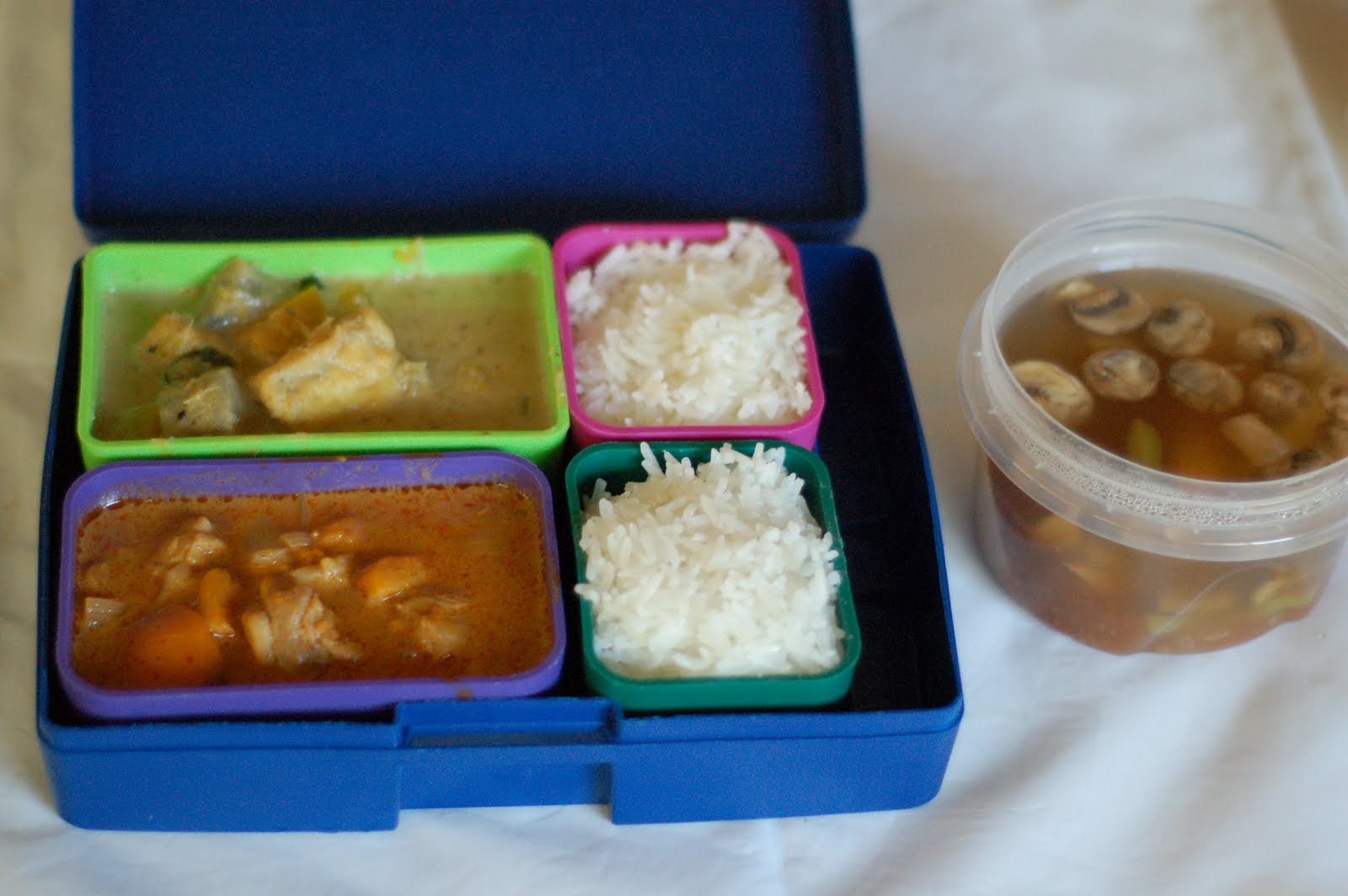 Homemade Thai Curry Bento