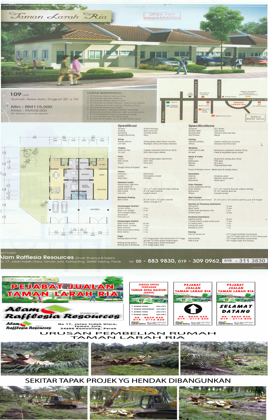 PERUNDING PEMASARAN PERUMAHAN: TAMAN LARAH RIA.KAMUNTING,PERAK
