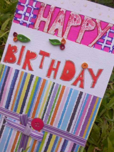 KAD OO1- HAPPY BIRTHDAY | Zuneta Card Craft