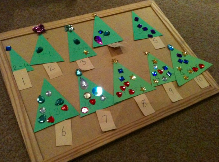 alljoinin.net blog: Christmas Tree addition and subtraction