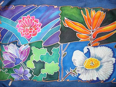 Silks and Art by Jill: Jack's flowers