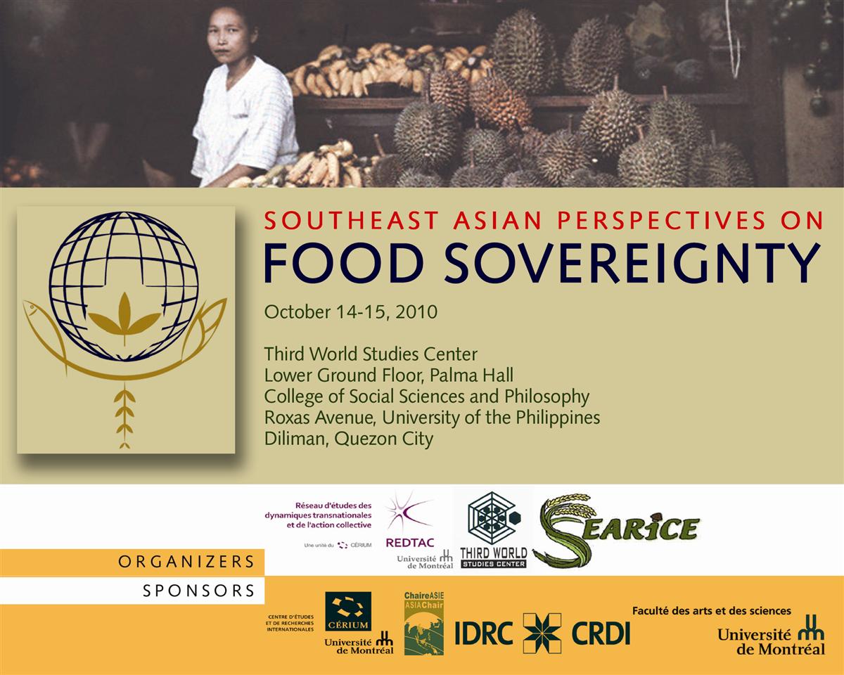 Montreal to Mayumi: Dishing on Food Sovereignty for World Food Day