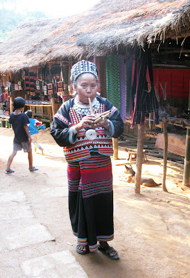 Of Peacocks & Elephants: Lahu Shi Women's Dress
