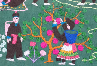 Of Peacocks & Elephants: Hmong Story Quilt