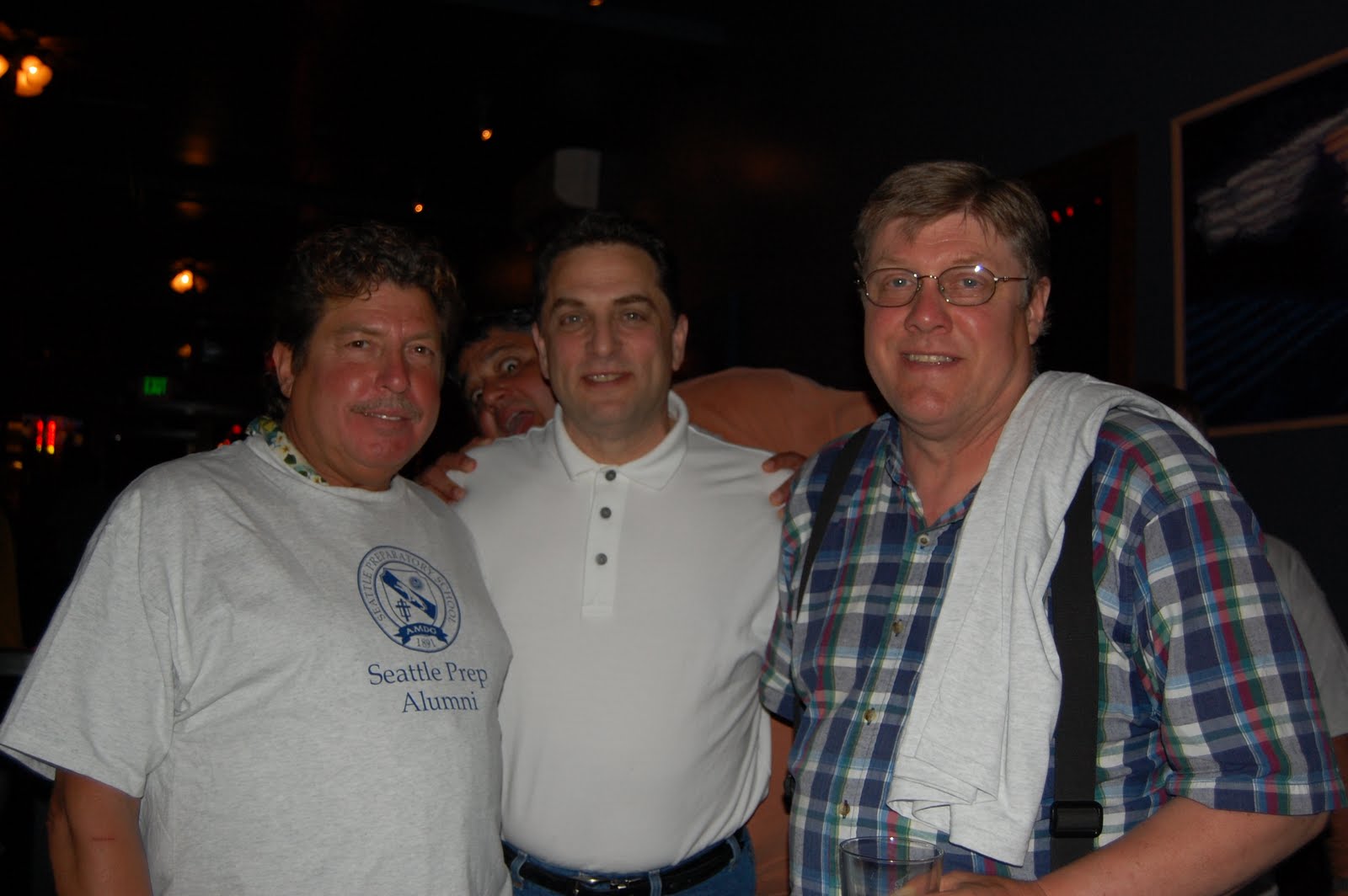 Seattle Prep Class Of 75 35th Reunion: Dan McCall, Bruce Birchman, Joe ...