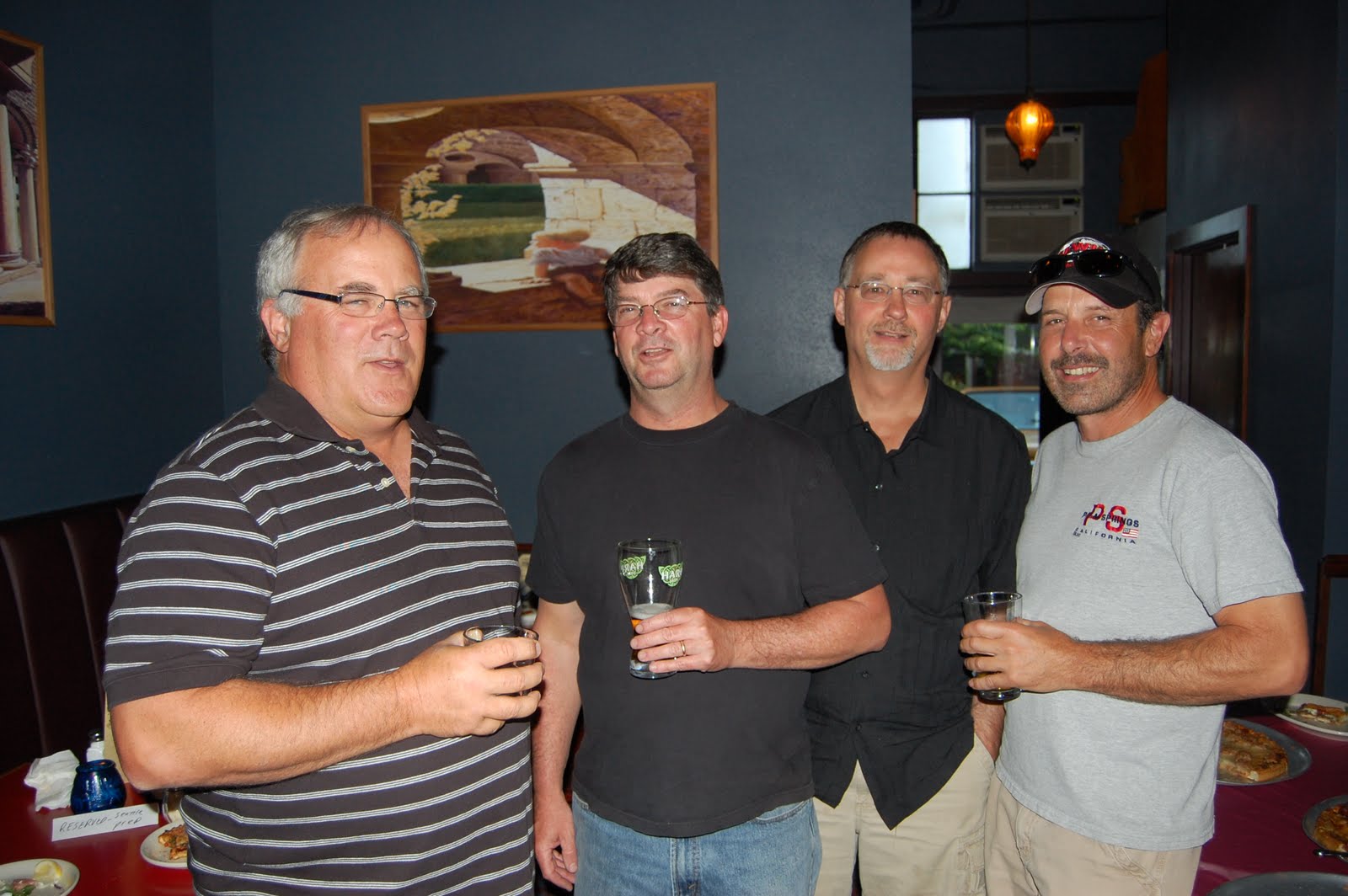 Seattle Prep Class Of 75 35th Reunion: Jim Hopper, Tom McGuigan, Doug ...