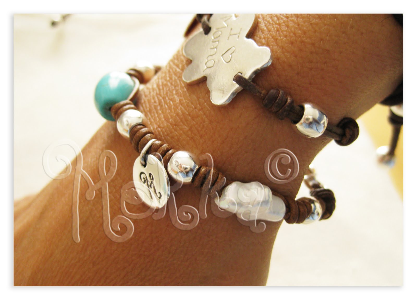 Mokka Joyas Personalizadas: Nuevas pulseras con Turquesas!