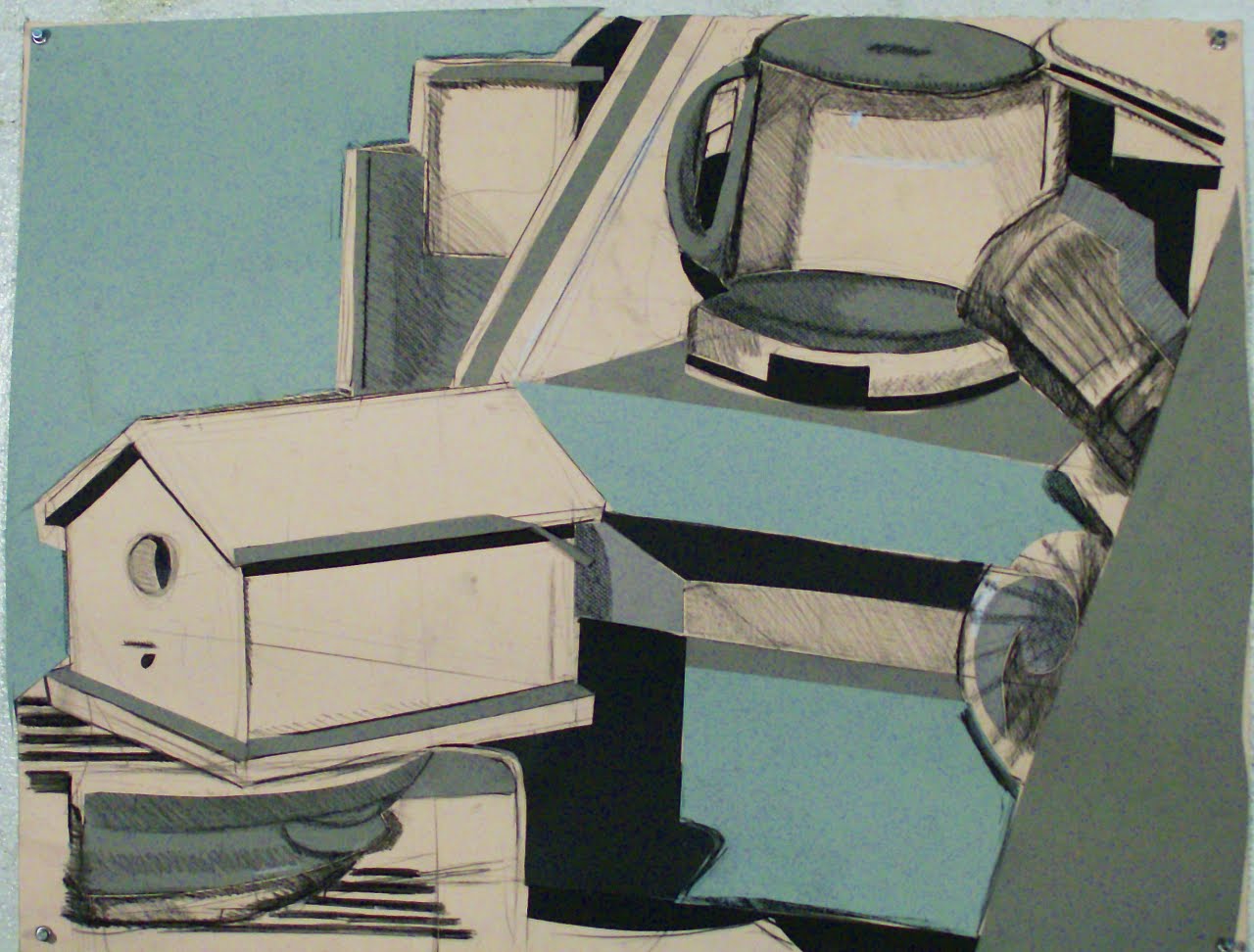 FD 110B: Collage/Drawing Examples