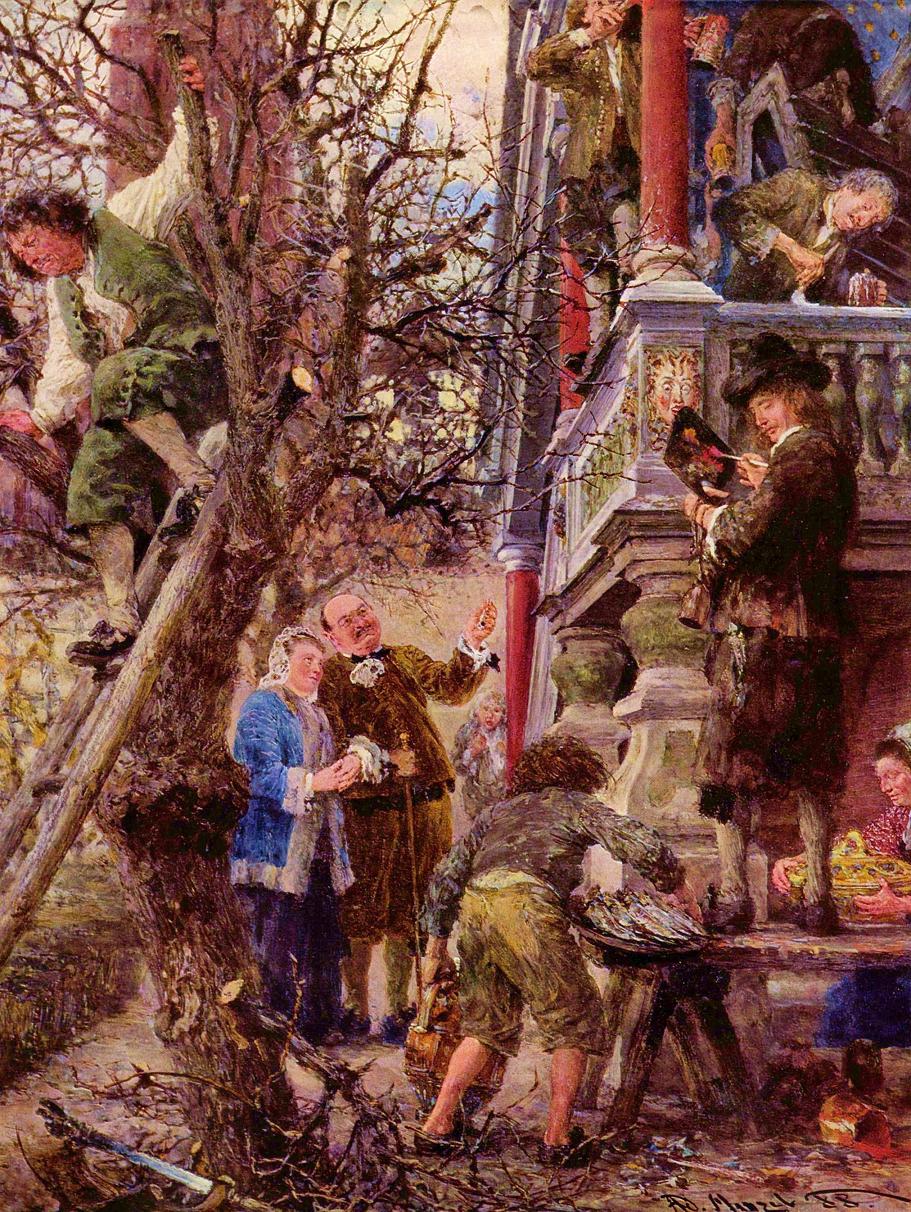 German Painter Adolf von Menzel (1815-1905) ~ Blog of an Art Admirer