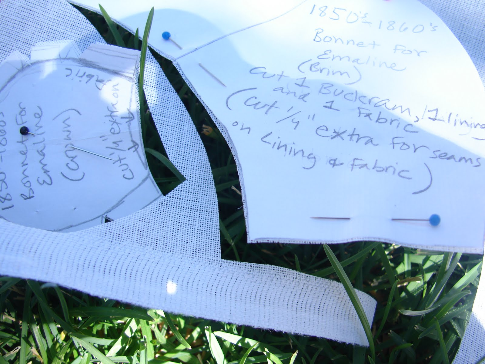 Miss Emaline's Circle of Fashionable Friends: Doll Bonnet Tutorial ...