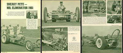 Drag Racing News Daily: Dragmaster: "Sneaky" Pete Robinson 1961