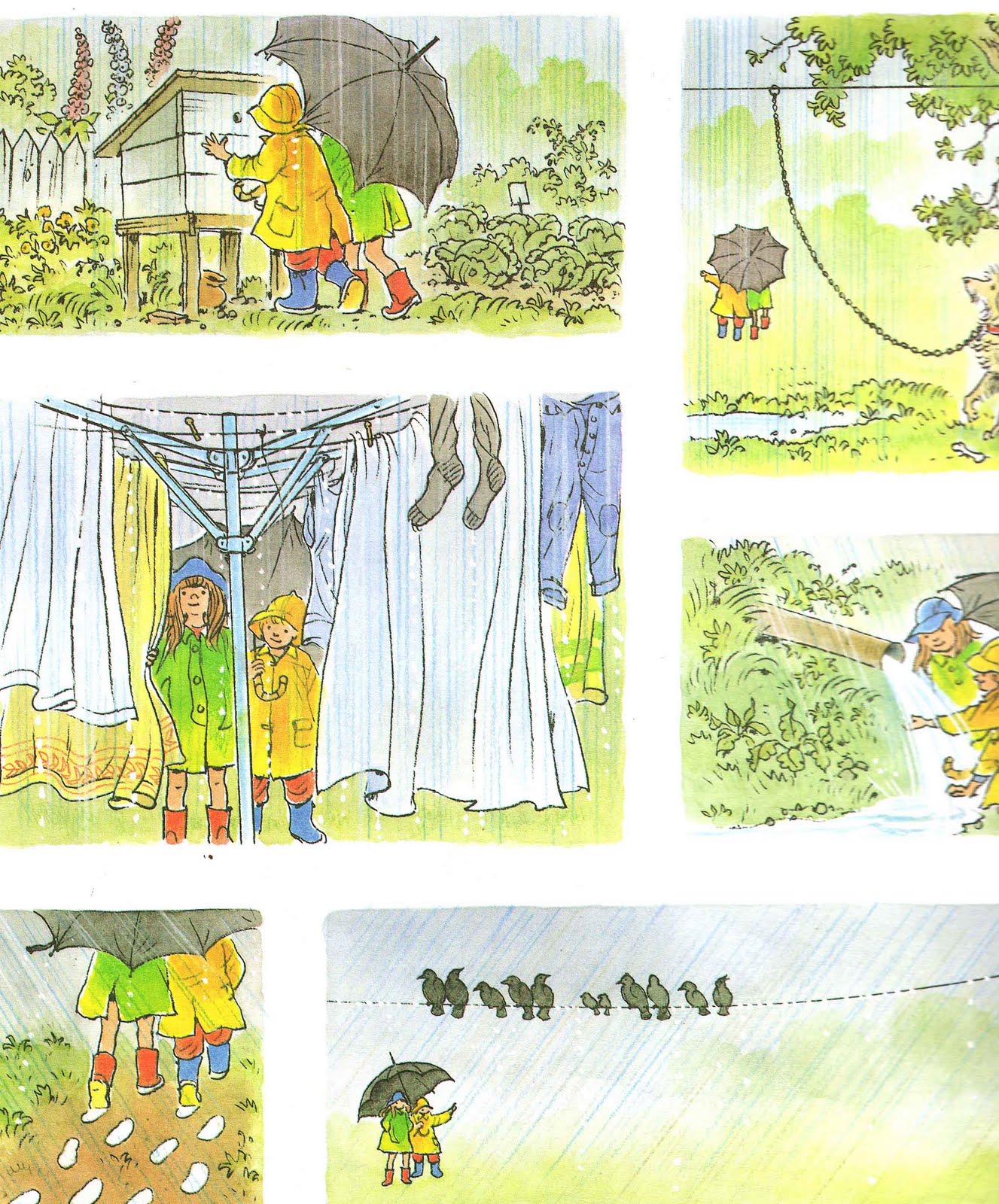 Vintage Kids' Books My Kid Loves: Rain