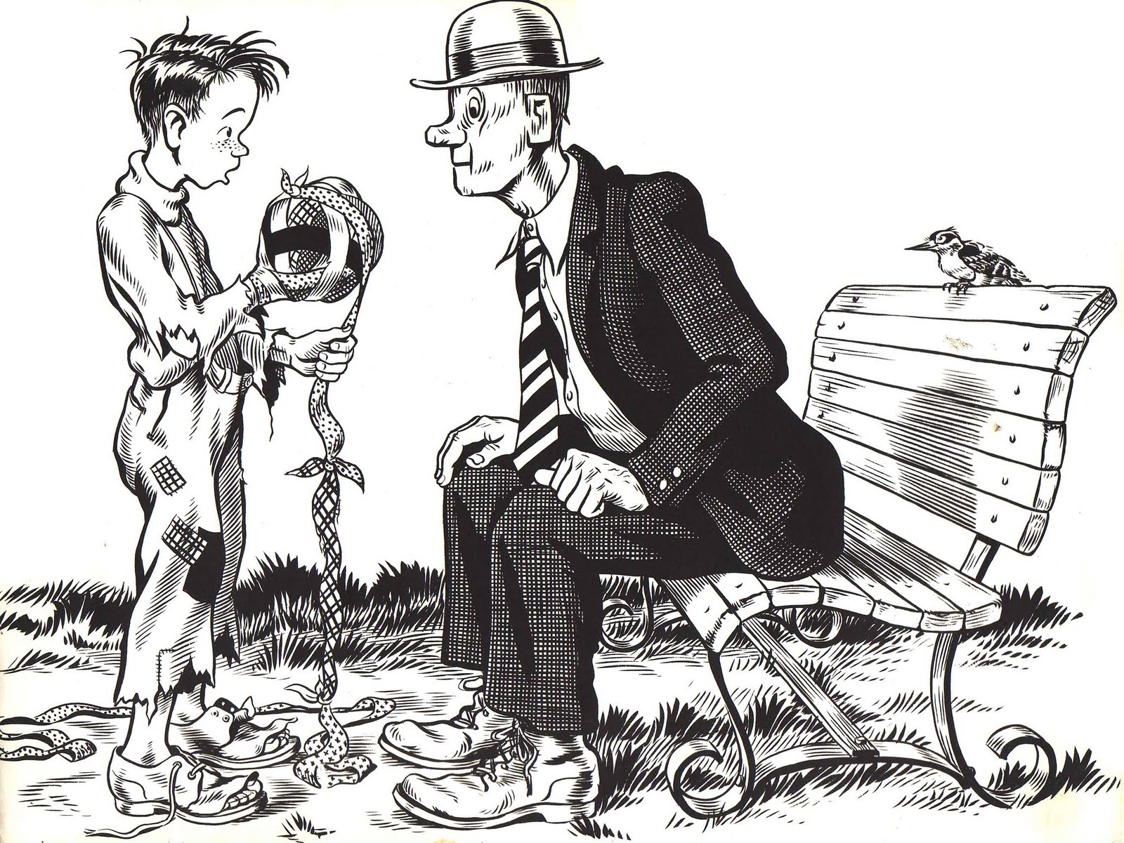 Vintage Kids' Books My Kid Loves: The Man Who Lost His Head