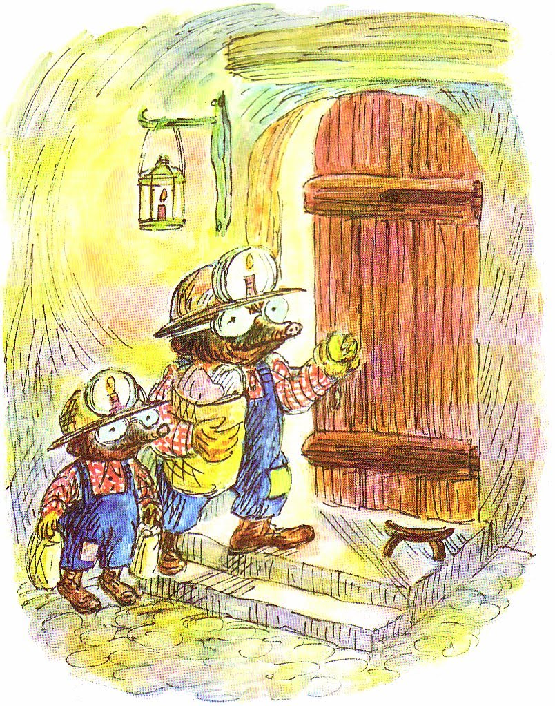 Vintage Kids' Books My Kid Loves: The Mole Family's Christmas