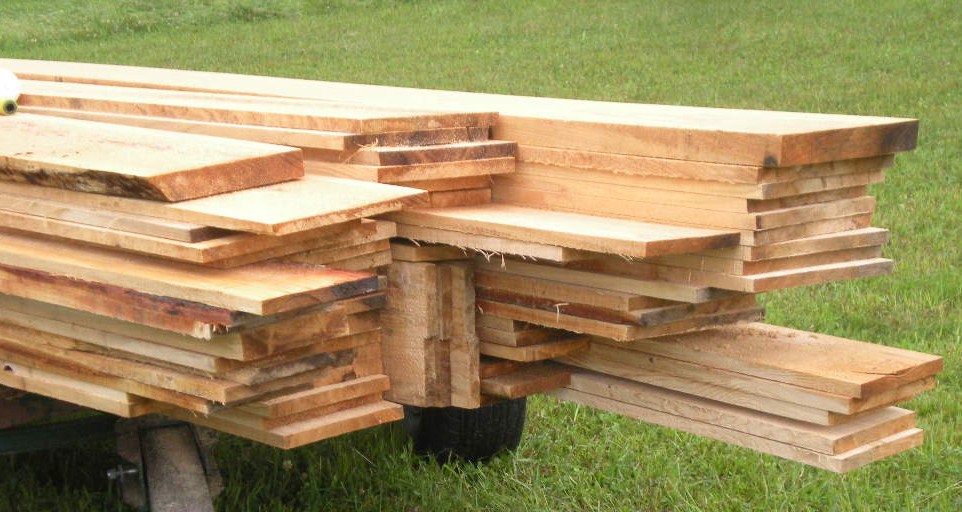 Baker's Acres of Chenango: The smell of fresh cut wood.....