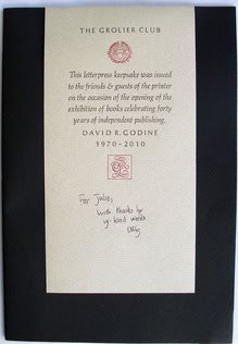 David R. Godine, Publisher: November 2010