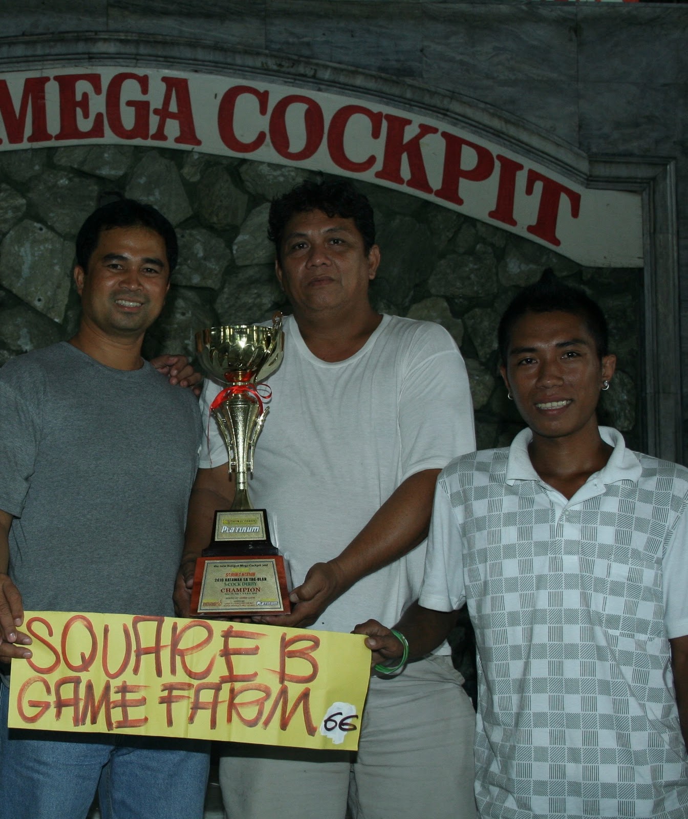 BANTAY-SABONG: CHAMPIONS : ROLIGON MEGA COCKPIT'S 2010 HATAWAN SA TAG-ULAN