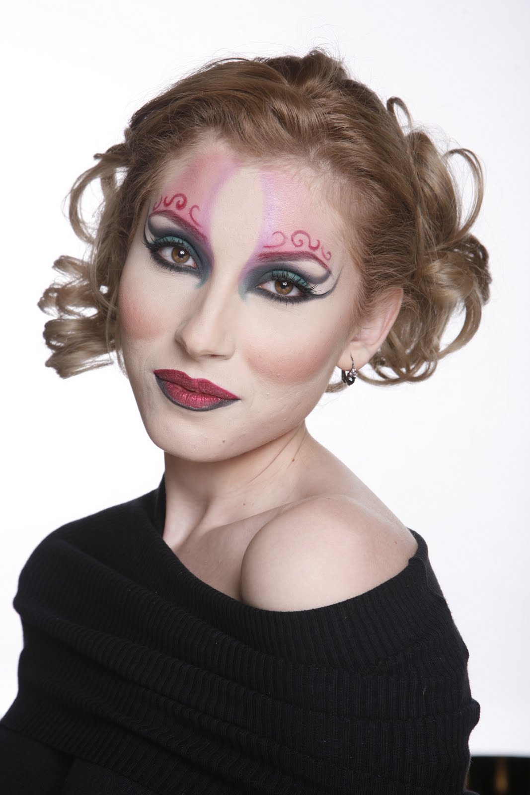 Make up Gabriela Strugaru Make up Exam Masca Venetiana Model make-up-gabriela-strugaru-make-up-exam-masca-venetiana-model