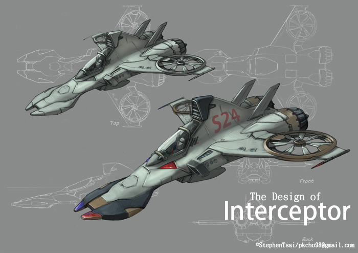 Stephen Tsai: The concept design of interceptor