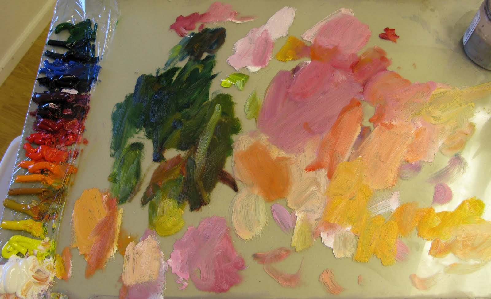 Wet Paint -- The Painting Classroom: Work in Progress... "Variation on ...
