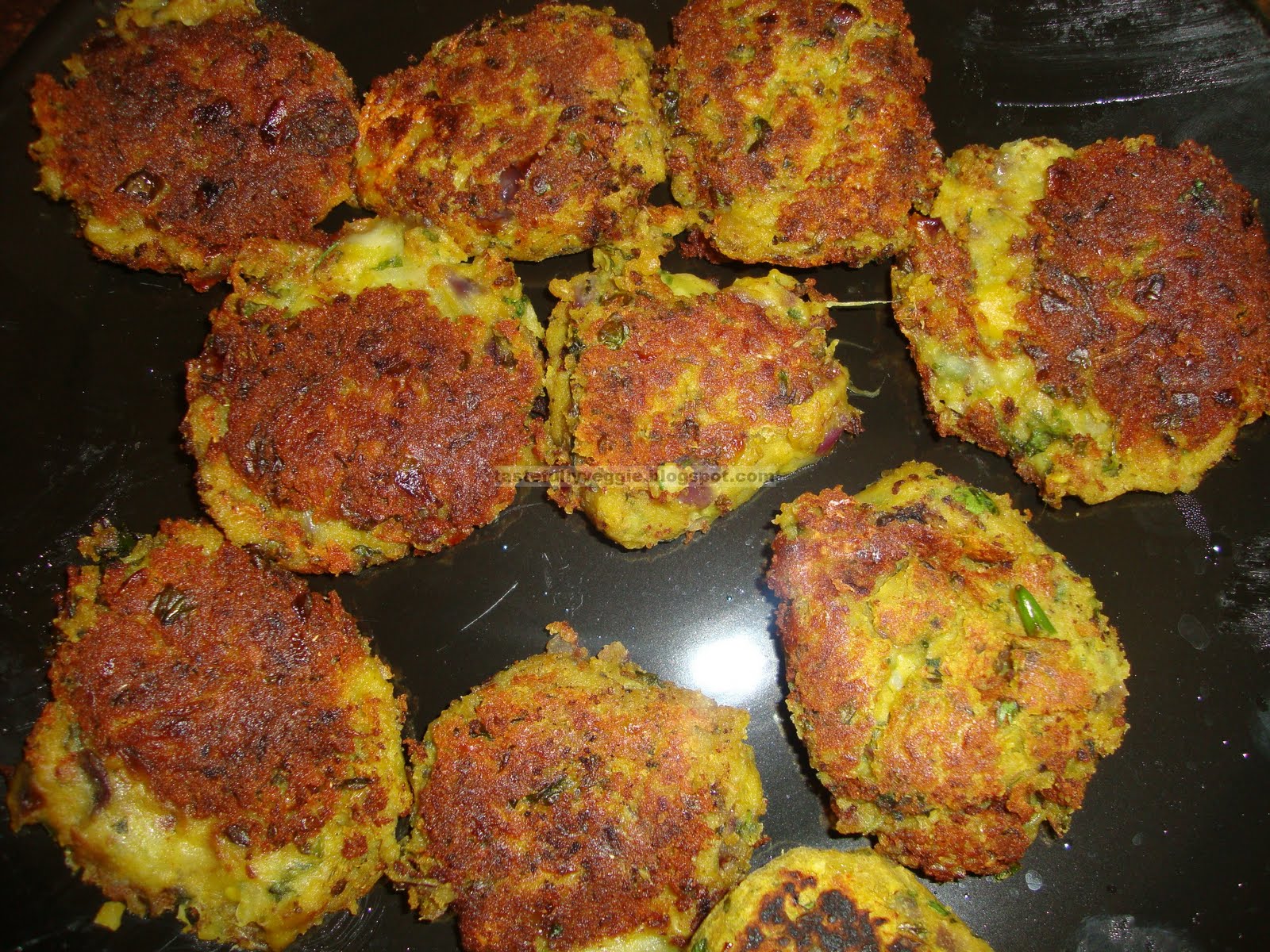 Tastefully Veggie ...: Chickpea Cutlet (Channa/Garbanzo Cutlet)
