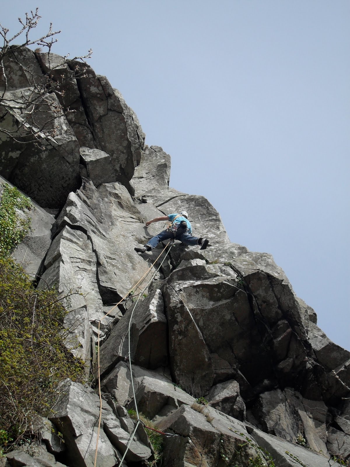 Climbing & Mountaineering: Creagh Dhu Wall