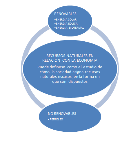 ECONOMIA Y GLOBALIZACION: RECURSOS NATURALES Y SU RELACION CON LA ECONOMIA