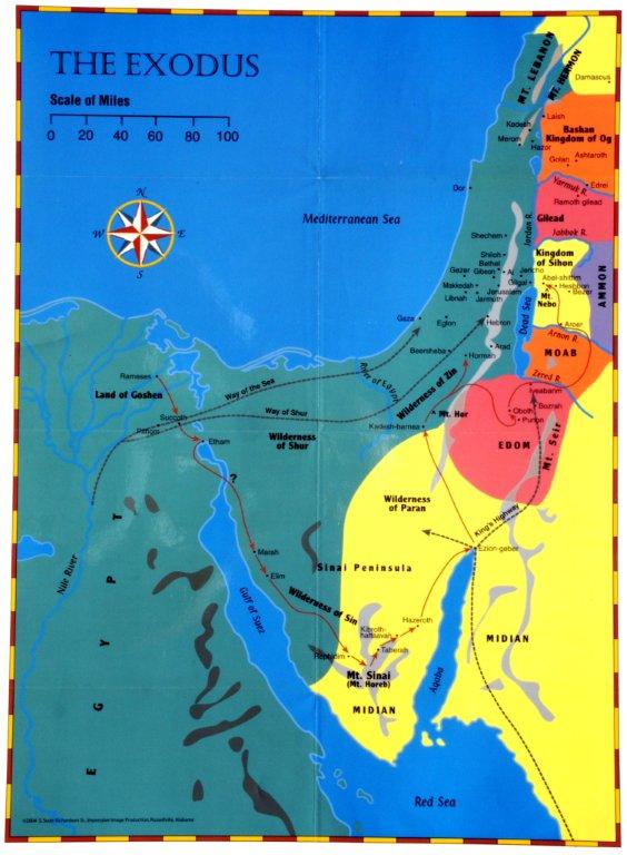 Thinking Through the Bible: Session 7: Exodus 1-19 (Passover; Journey ...