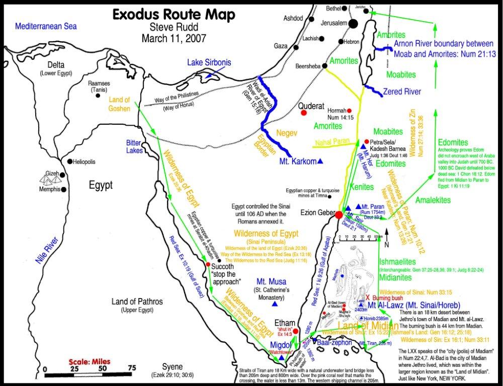 Thinking Through the Bible: Session 7: Exodus 1-19 (Passover; Journey ...