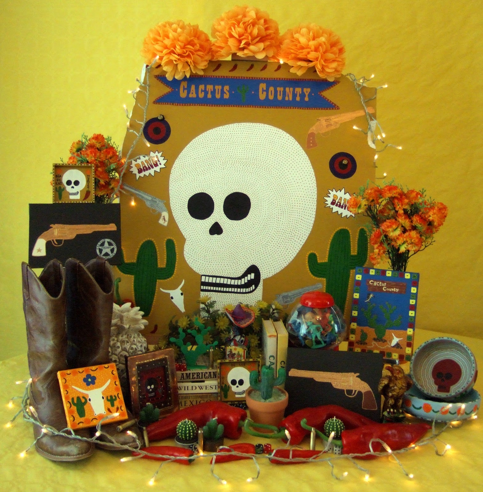 The Random Jottings Of A Space Cadet: The Folk Art Of Cactus County #20