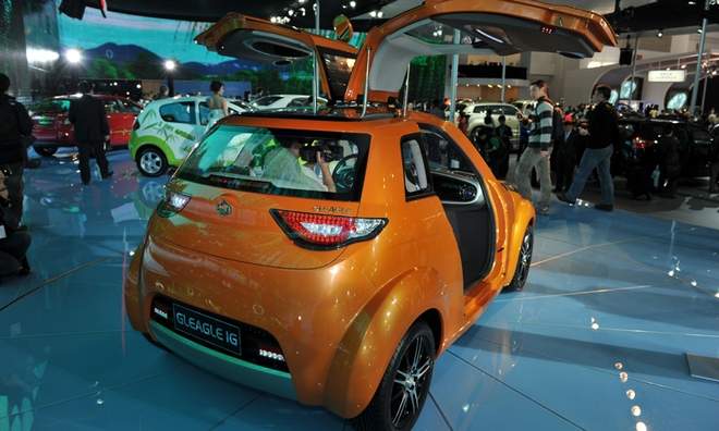 Futuro Masss: Geely Gleagle IG Concept presentado en Beijing