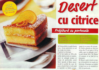 curcubeu culinar: Prajitura cu portocale