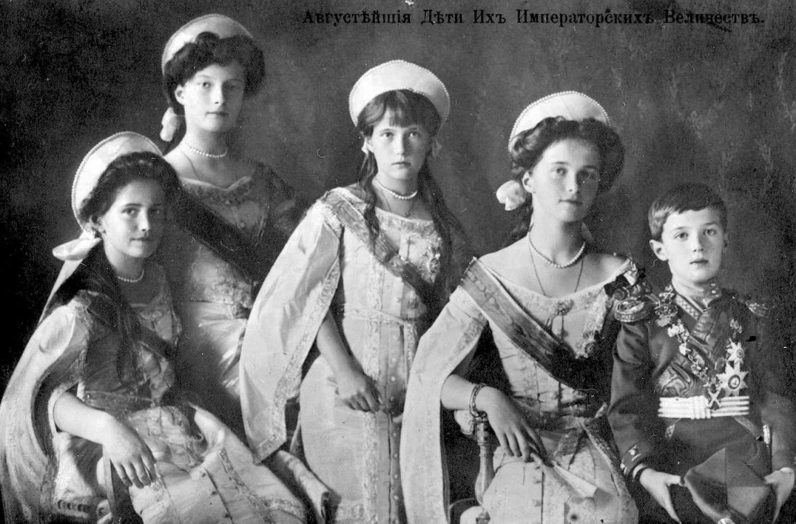 Romanov Photo Romanov Sisters Romanov Family 15 Rare Hand Colorized ...