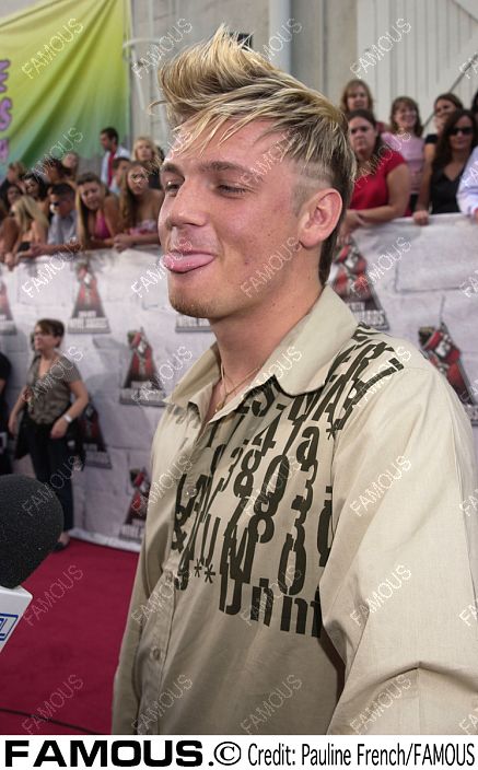 NICK CARTER: Old Pics... Funny Face @t The 2004 MTV Movie Awards ...