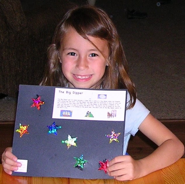 Grandma's Little Pearls: Big Dipper Craft