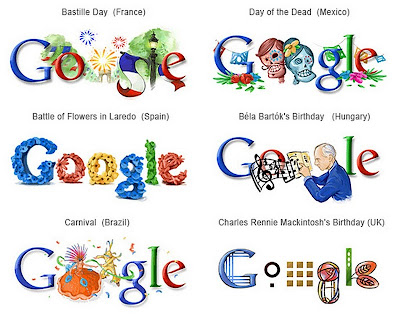 World Latest News: Strange & Amazing Google Logos