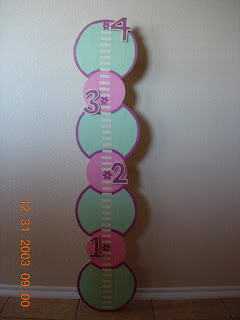ABC & Designs: Custom Made Height Measuring Boards
